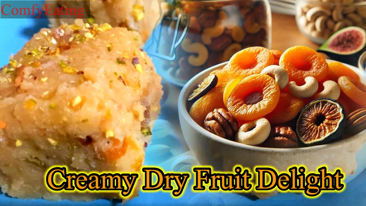 Dry Fruit Treat | Creamy Dry Fruit Peda | Dry Fruit Milk Sweet | Diwali ...