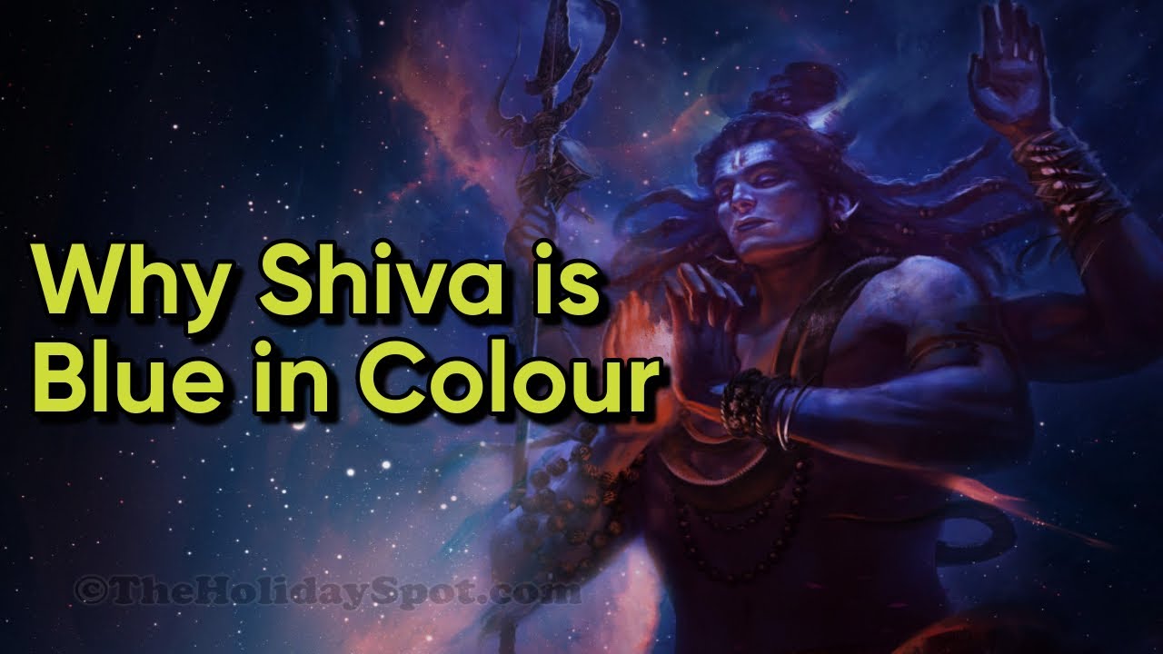 Why shiva is blue in colour**EXPLAINED** - YouTube
