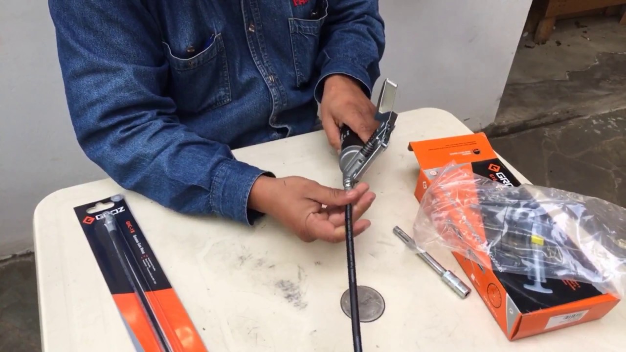 GRASERA MANUAL TIPO MINI PISTOLA - YouTube
