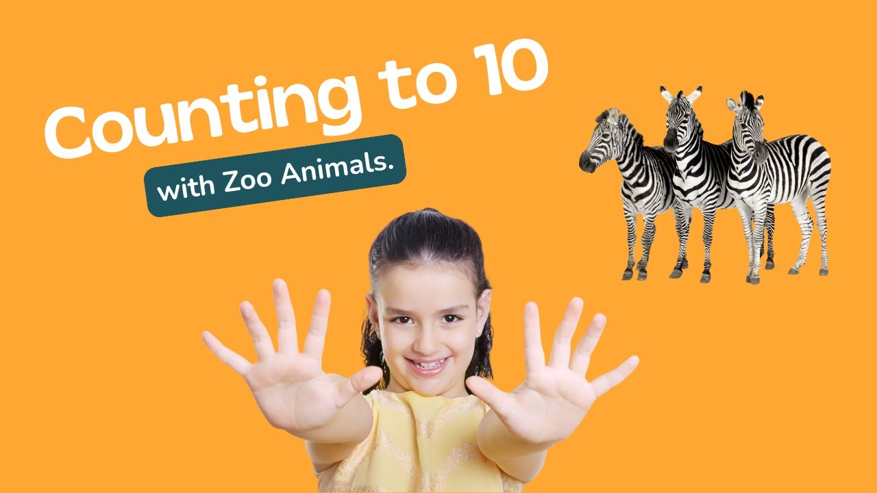 Counting to 10 with Zoo Animals - YouTube