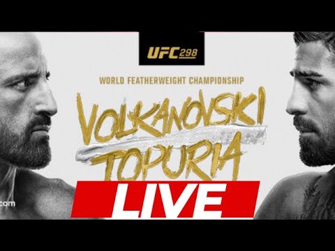 UFC 298: Volkanovski vs. Topuria | LIVE STREAM - YouTube
