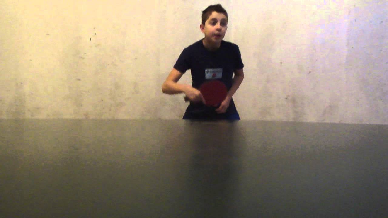 Table tennis-backhand drive - YouTube