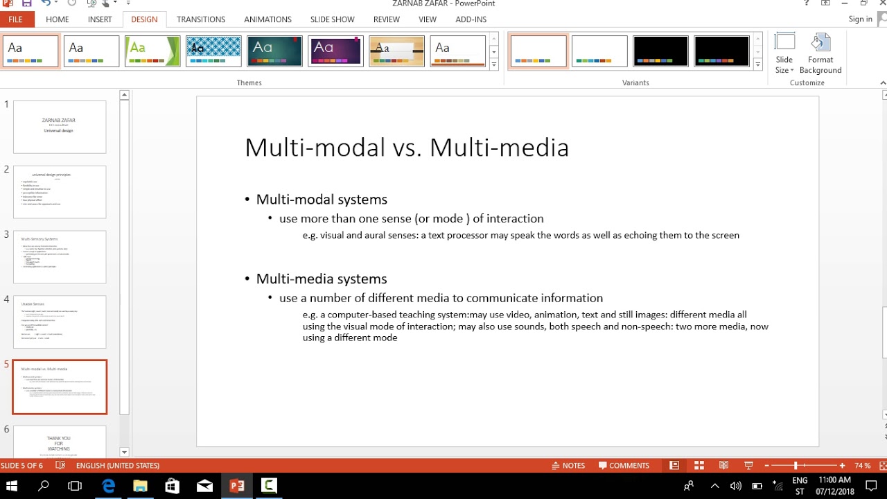 Universal Design in HCI - YouTube