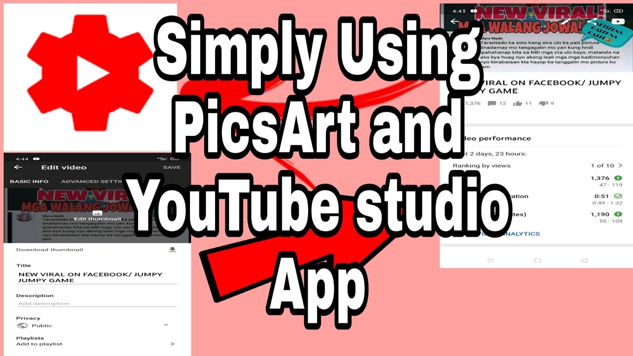Basic step /How to Put and Edit Thumbnail for your YouTube videos - YouTube