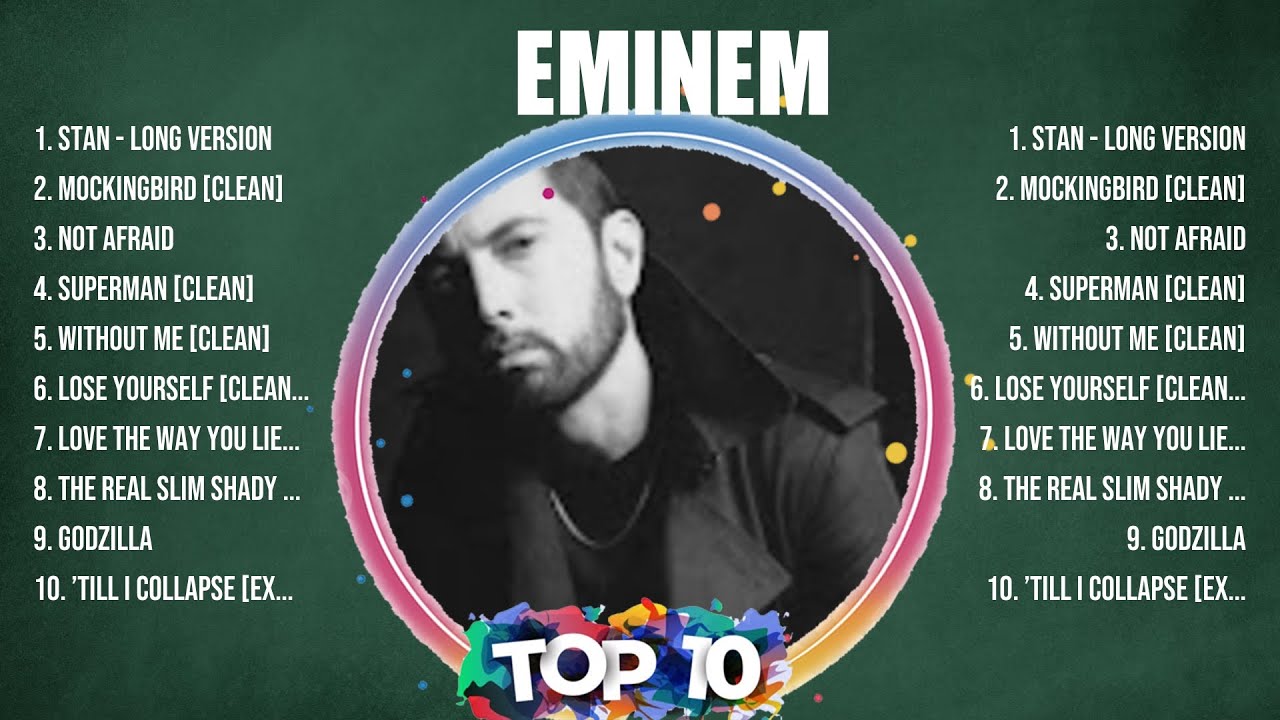 Eminem ~ Mix Grandes Sucessos Románticas Antigas de Eminem - YouTube