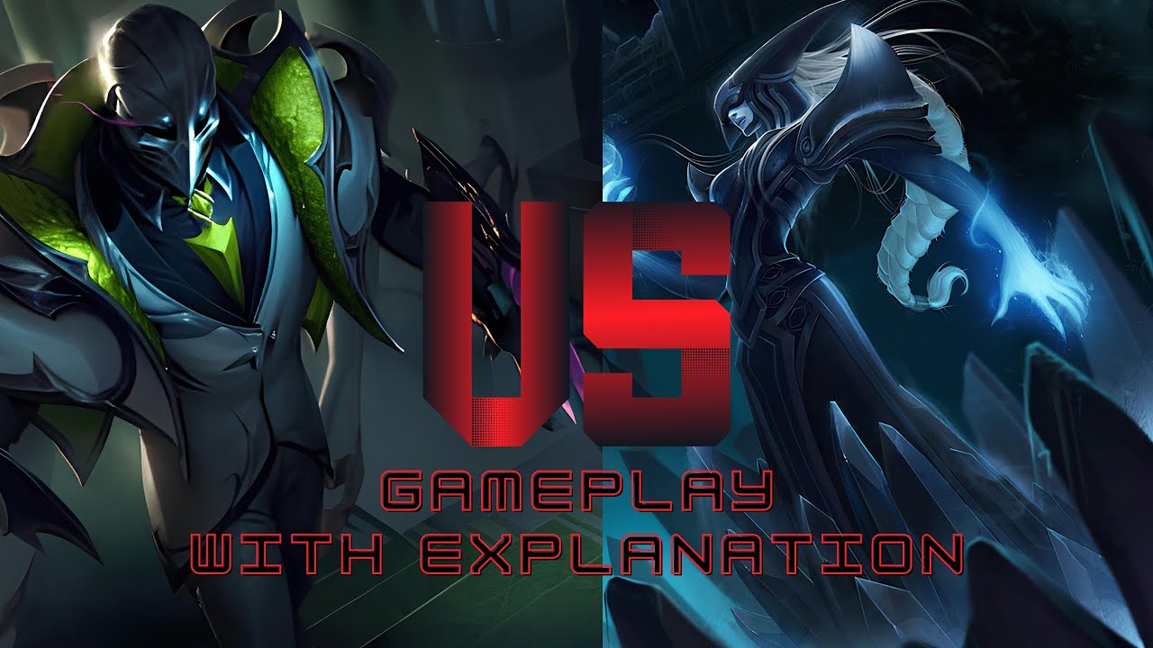 The Ultimate League of Legends Guide: Zed vs Lissandra Game - YouTube