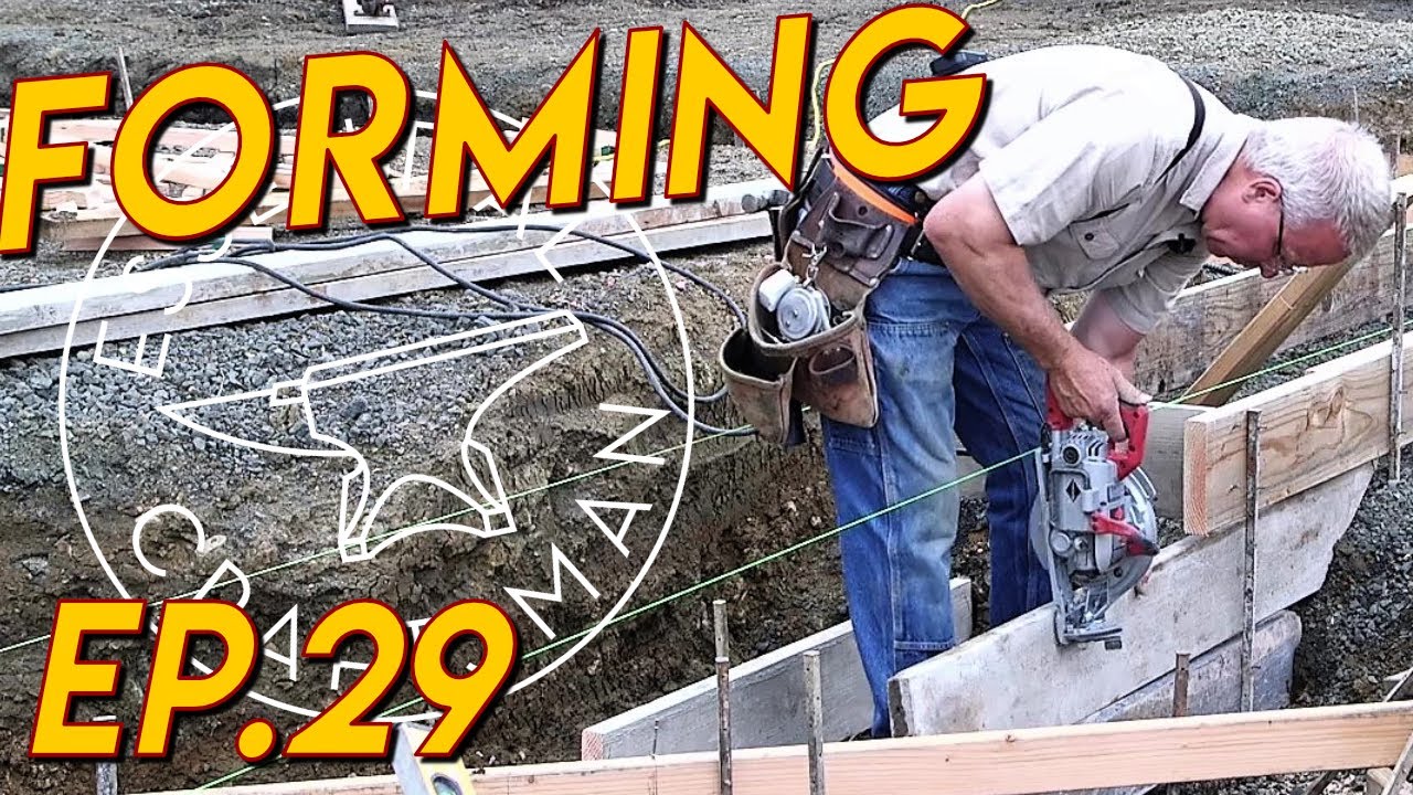 Forming House Footings Ep.29 - YouTube