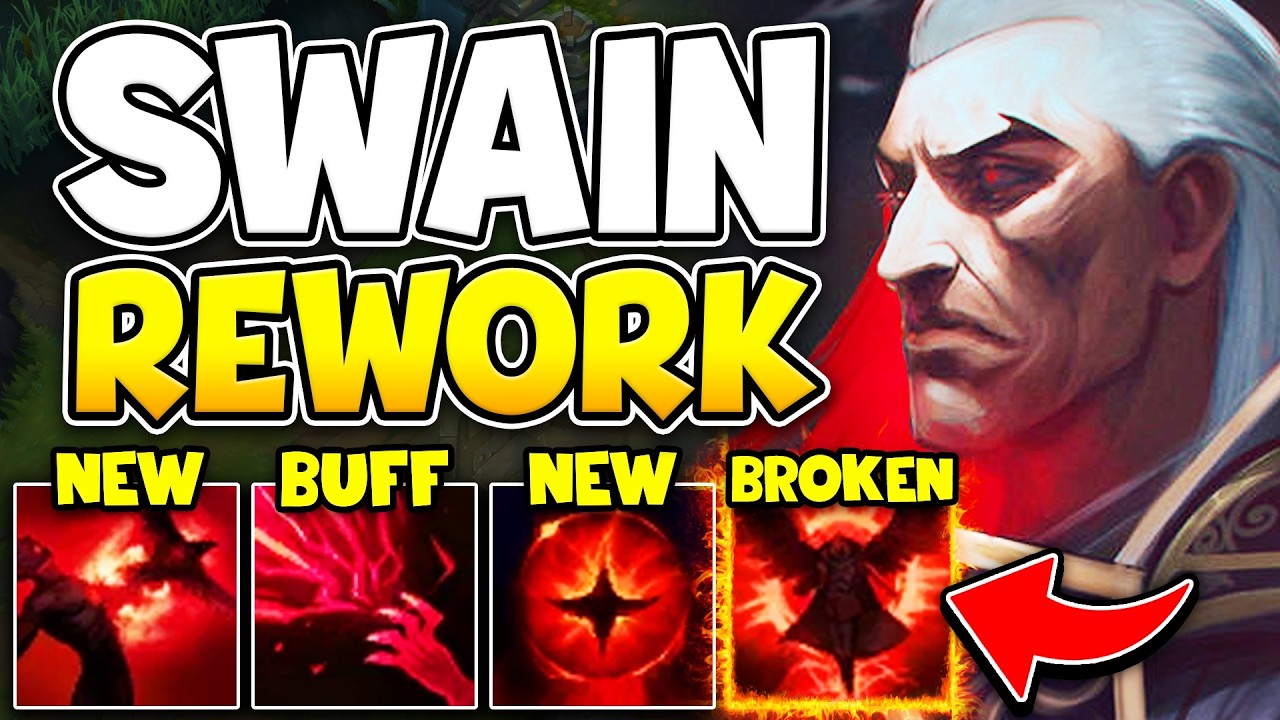 THE NEW SWAIN REWORK IS SO BROKEN I CAN'T BELIEVE THIS (HE HAS ...