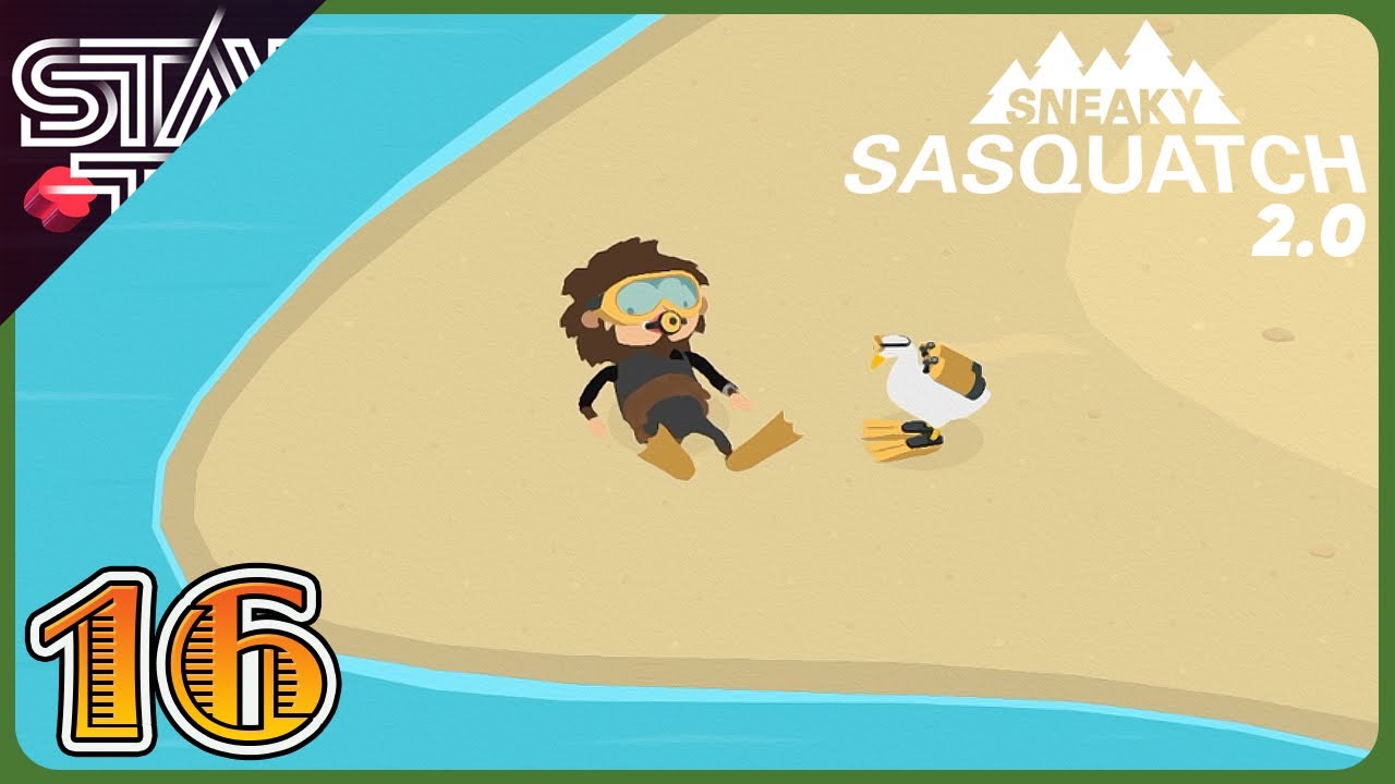 DIVING LESSONS FROM SCUBA DUCK | Sneaky Sasquatch - Season 2.0 - Ep 16 ...