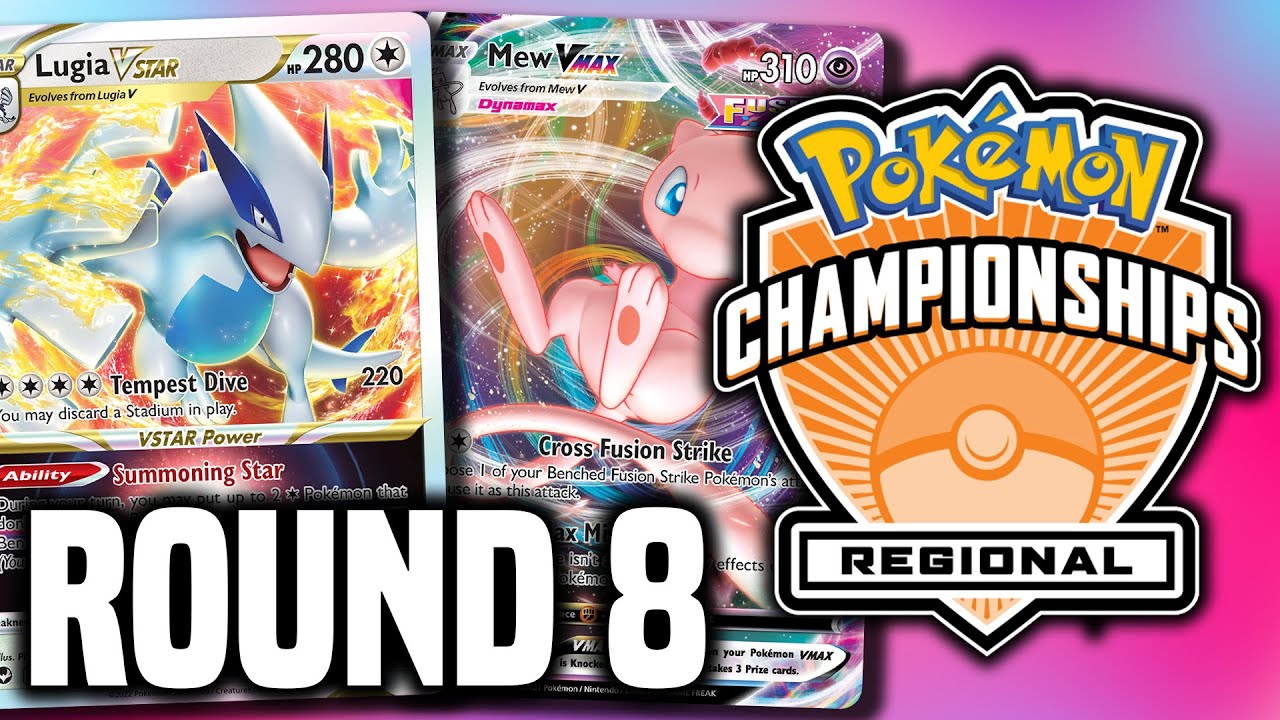 Lugia VSTAR vs Mew VMAX - San Diego Regional Round 8 - YouTube