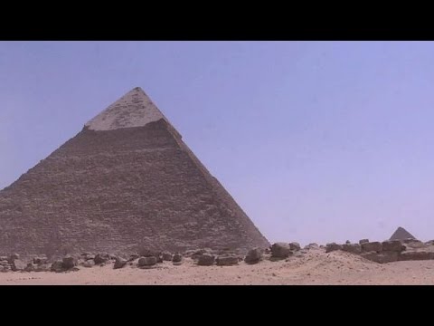 Tombs reopened at Giza pyramids after restoration - YouTube