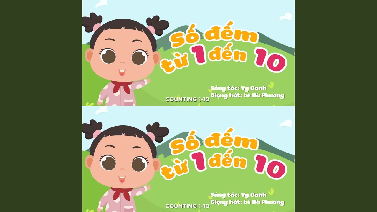 số đếm từ 1 đến 10 - YouTube