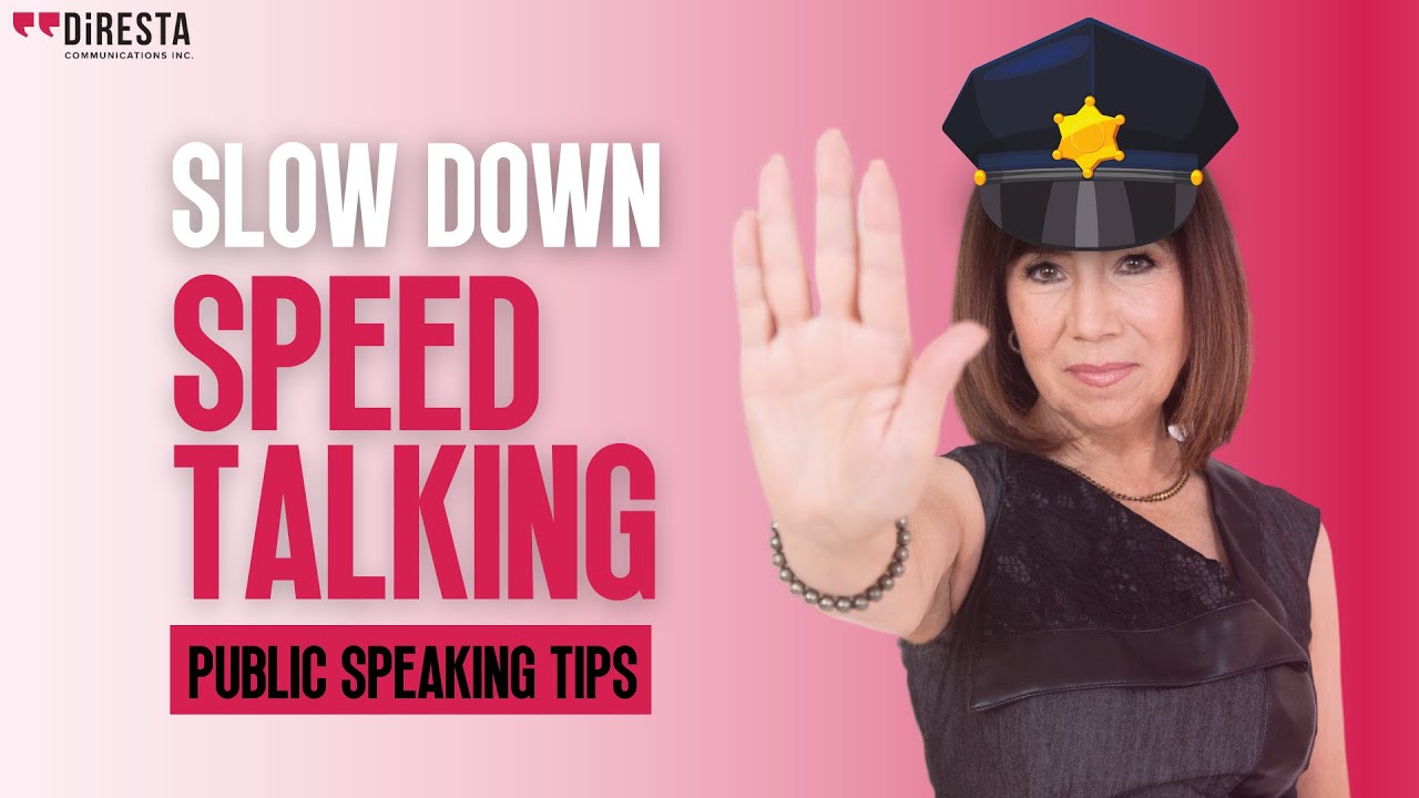 Public Speaking Tips: Overcoming Speed Talking - YouTube