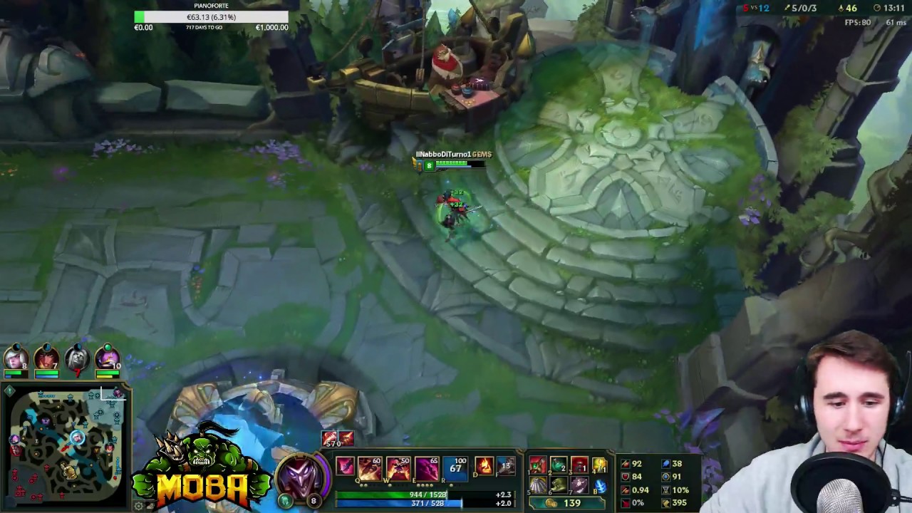 13/0 FULL TANK SHACO [ITA] - League of Legends ITA #48 - YouTube