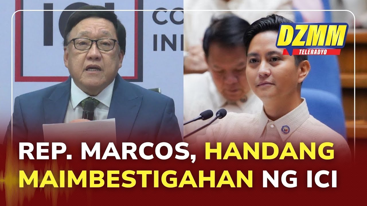Rep. Sandro Marcos open to join ICI probe after Zaldy Co allegations ...