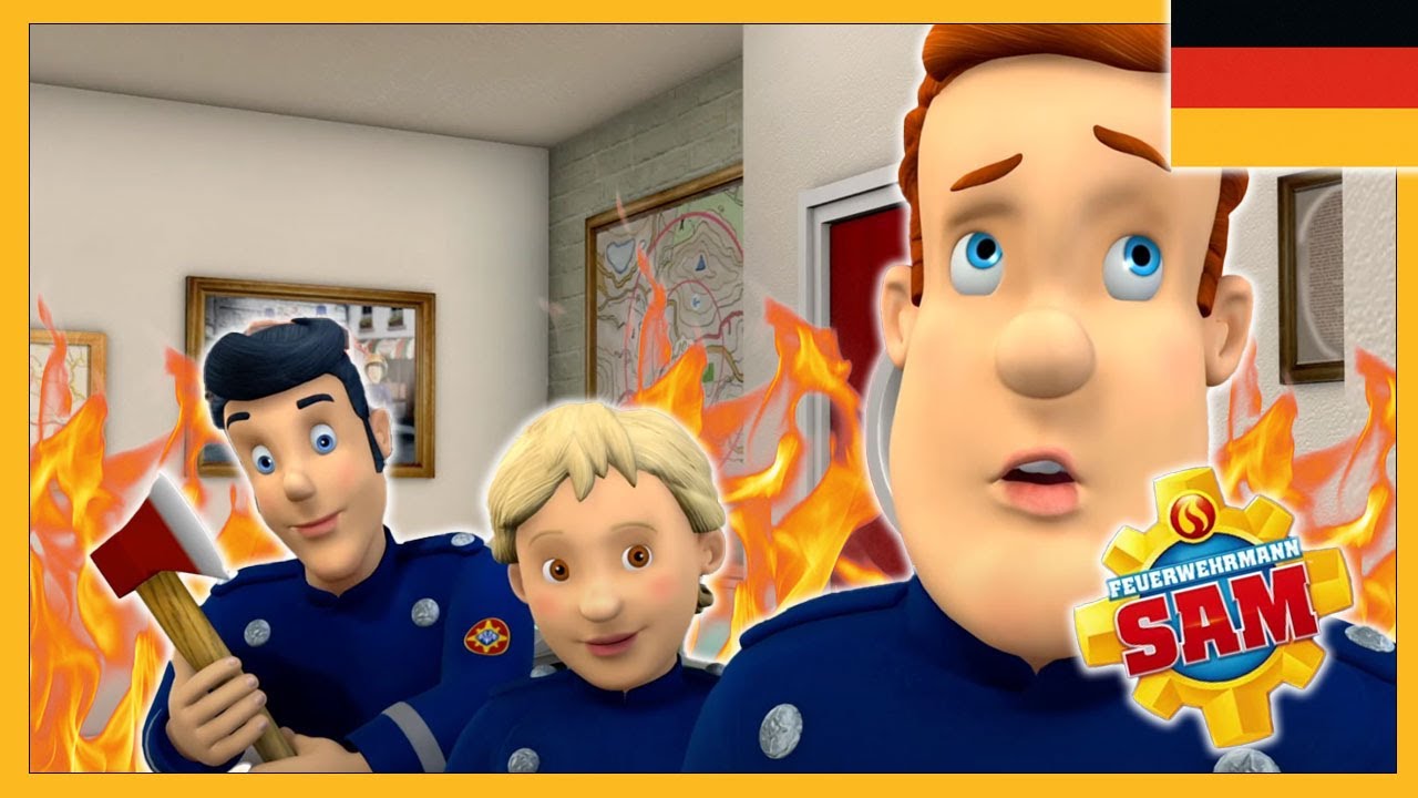 Feuer im Bahnhof?! 🔥 Feuerwehrmann Sam Episode Kompilation 🔥 Cartoons ...