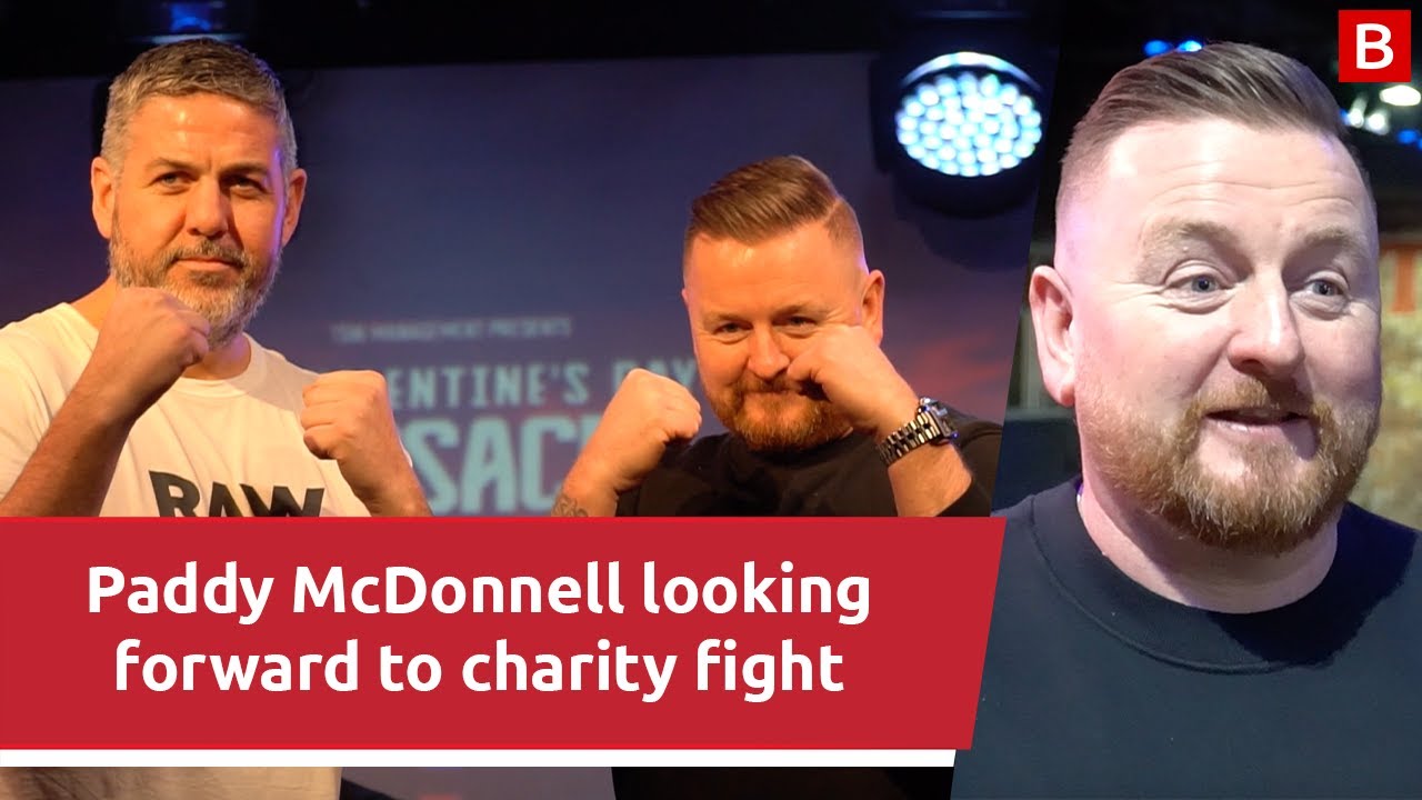 Paddy McDonnell on the Comedians Charity Boxing Night | "I'm looking to ...