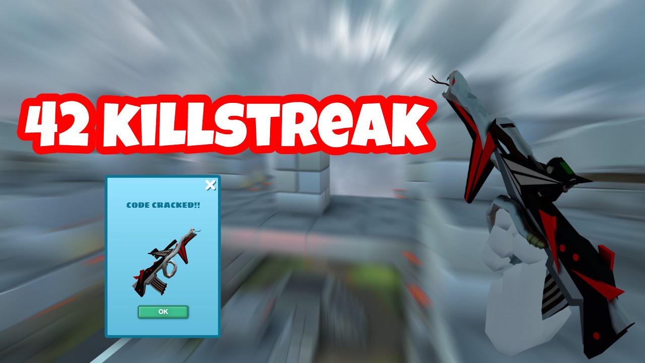 ALBINO AUG CODE CRACK + 42 Kill Streak | Shell Shockers - YouTube