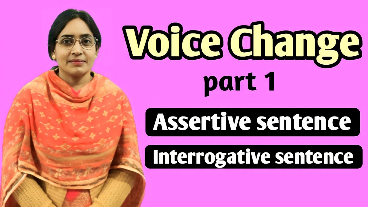 The rules of voice change - English grammar for begginer - YouTube