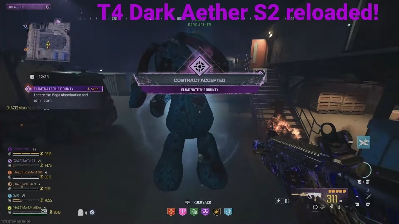 MWZ | New Dark Aether s2 Reloaded | All Contracts | Going with no ...