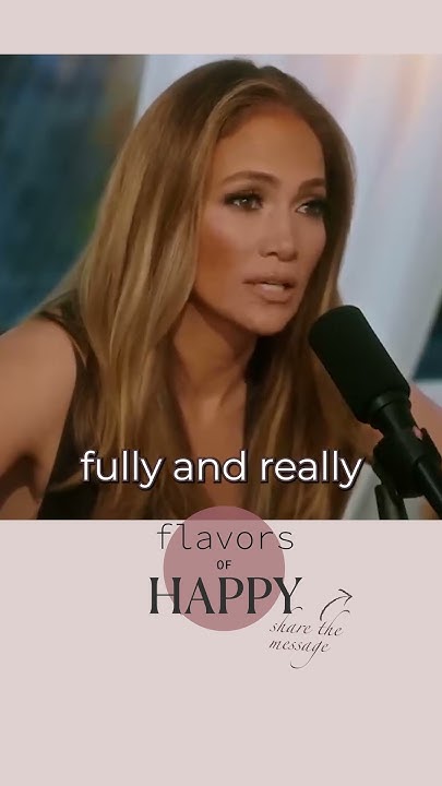 Accept All the Parts︱Jennifer Lopez - YouTube