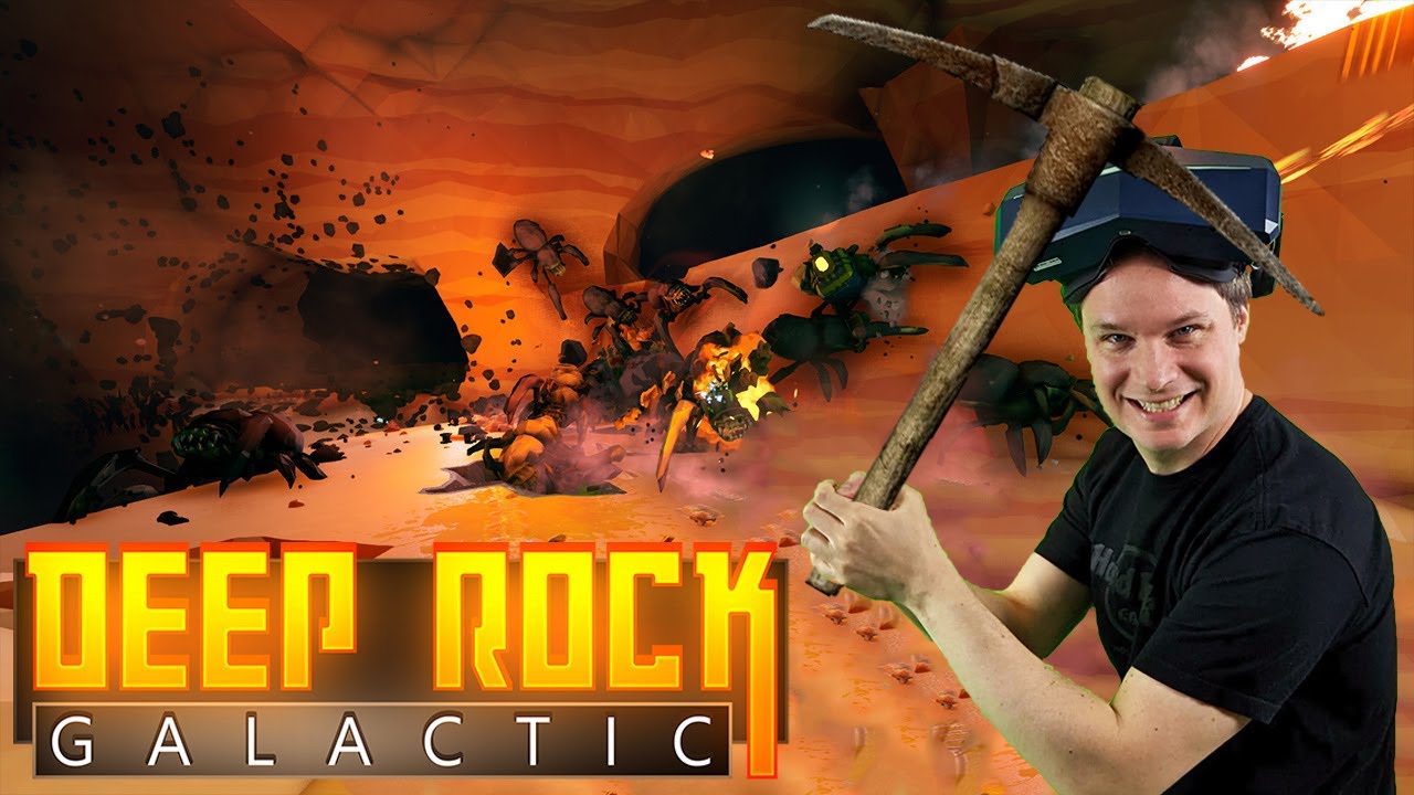 Deep Rock Galactic with VR MOD IS SO COOL!!! Tutorial und Gameplay ...