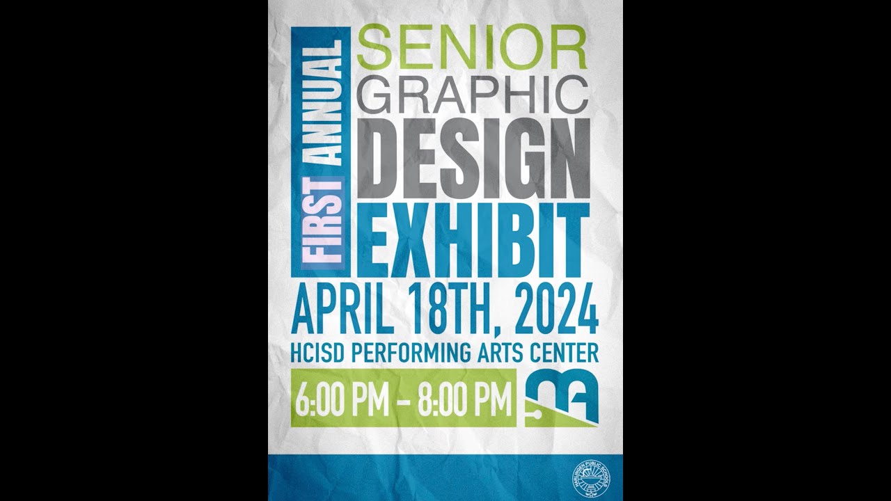 1st Annual Senior Graphic Design Exhibit - YouTube
