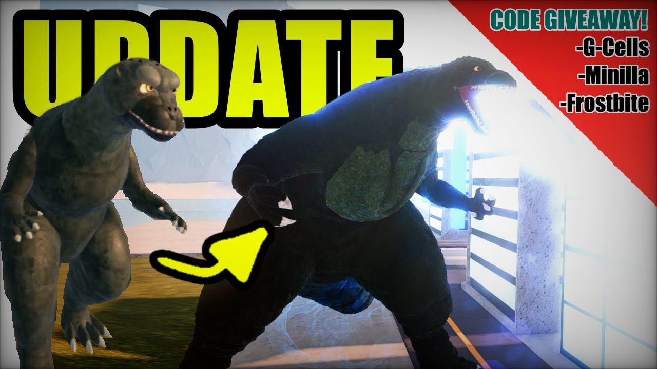 NEW GODZILLA JUNIOR REMODEL (+ Code Giveaway) ||| Roblox Kaiju Universe ...