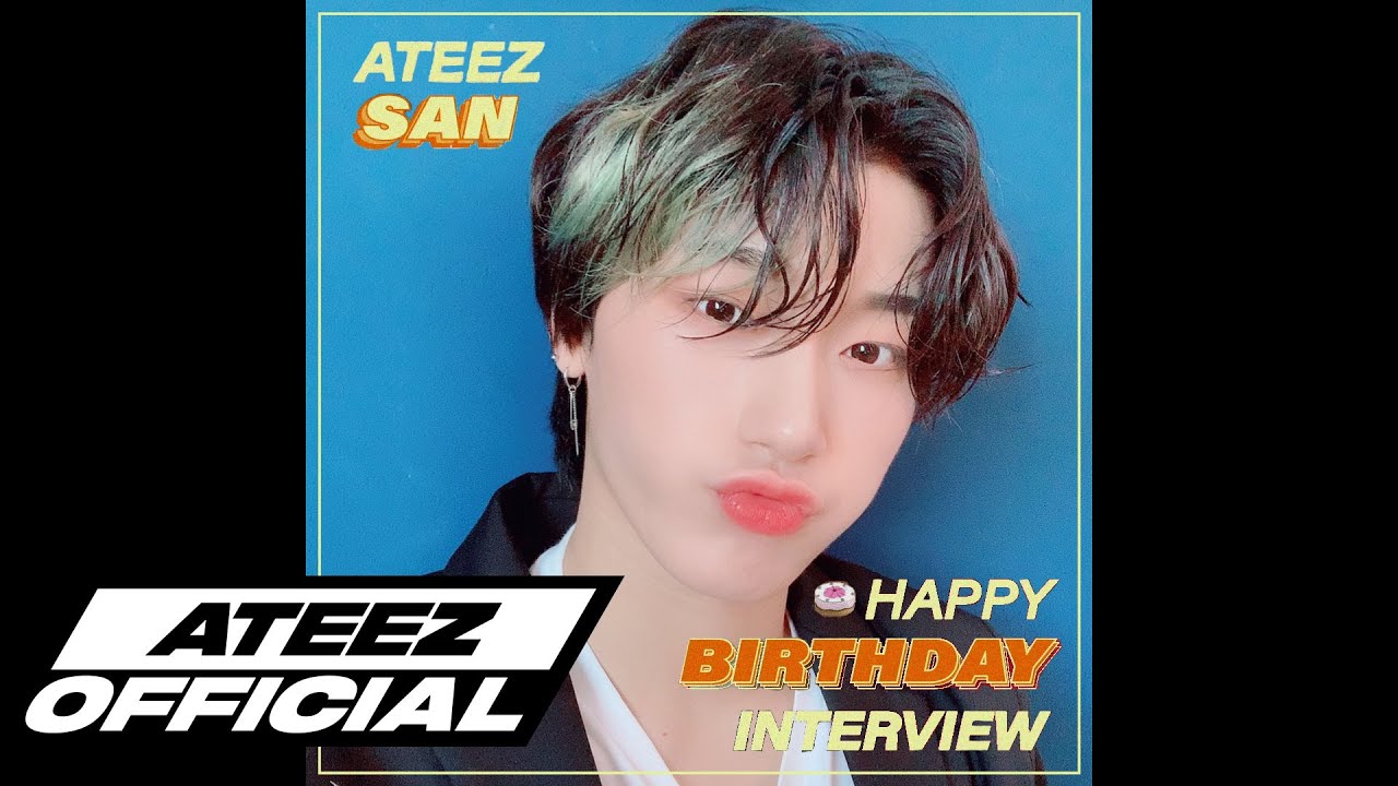 ATEEZ(에이티즈) 산 생일 8문 8답 INTERVIEW - YouTube