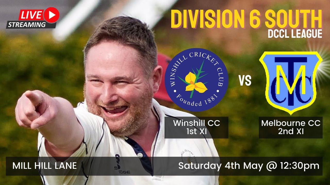Winshill CC 2nd XI vs Melbourne Town 2nd XI - YouTube