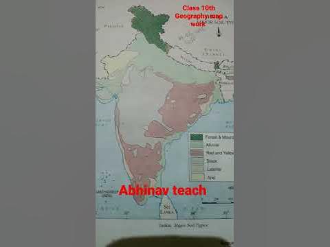 Class 10th geography chapter 1 Resources and Development map work major ...
