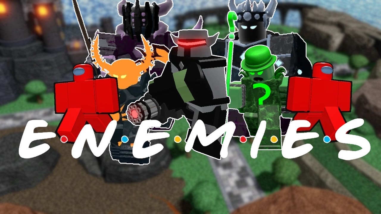 TDS Enemies but its the F.R.I.E.N.D.S Intro (Tower Defense Simulator ...