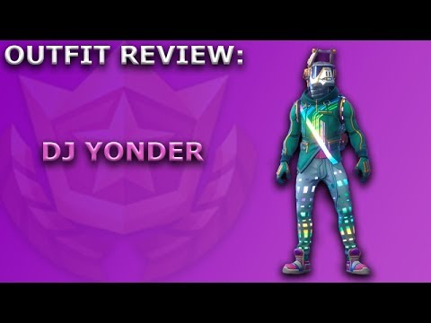 DJ Yonder Outfit Review + Skin Showcase! ~ (Season 6 Battle Pass Item ...