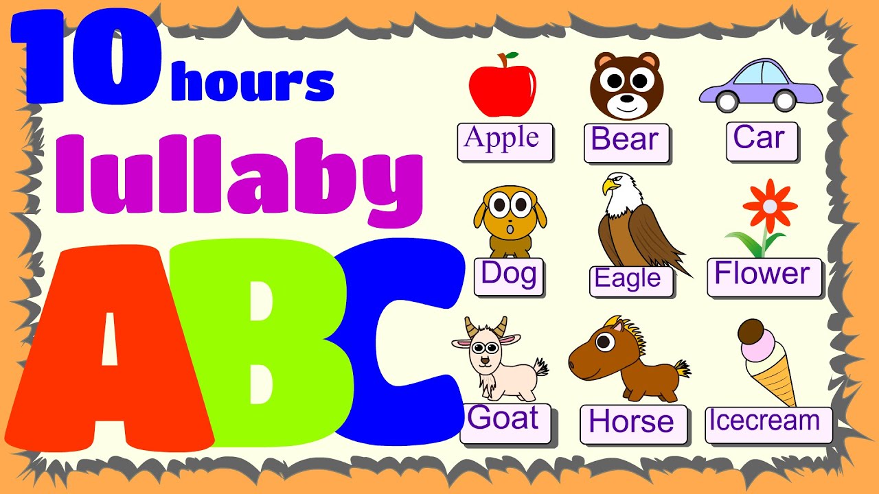 ABC Alphabet song lullaby - 10 hours - YouTube