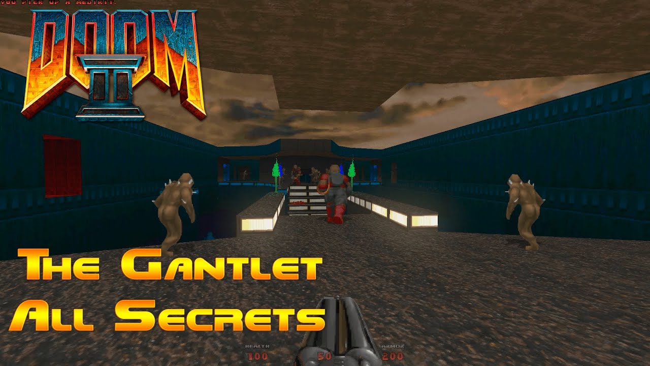 Doom 2 Hell on Earth : Прохождение map03 - Перчатка Все Секреты - YouTube