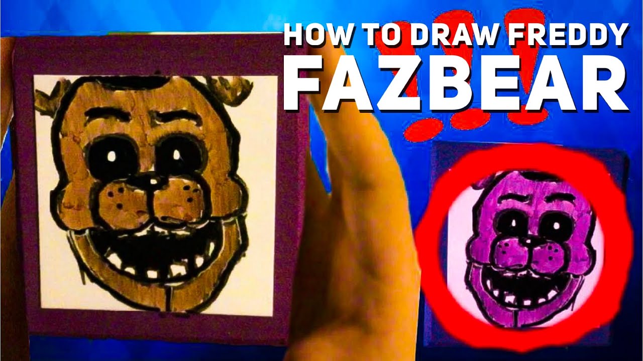 CREATE YOUR FREDDY ANIMATRONIC - How to DRAW Five Nights at Freddy's ...