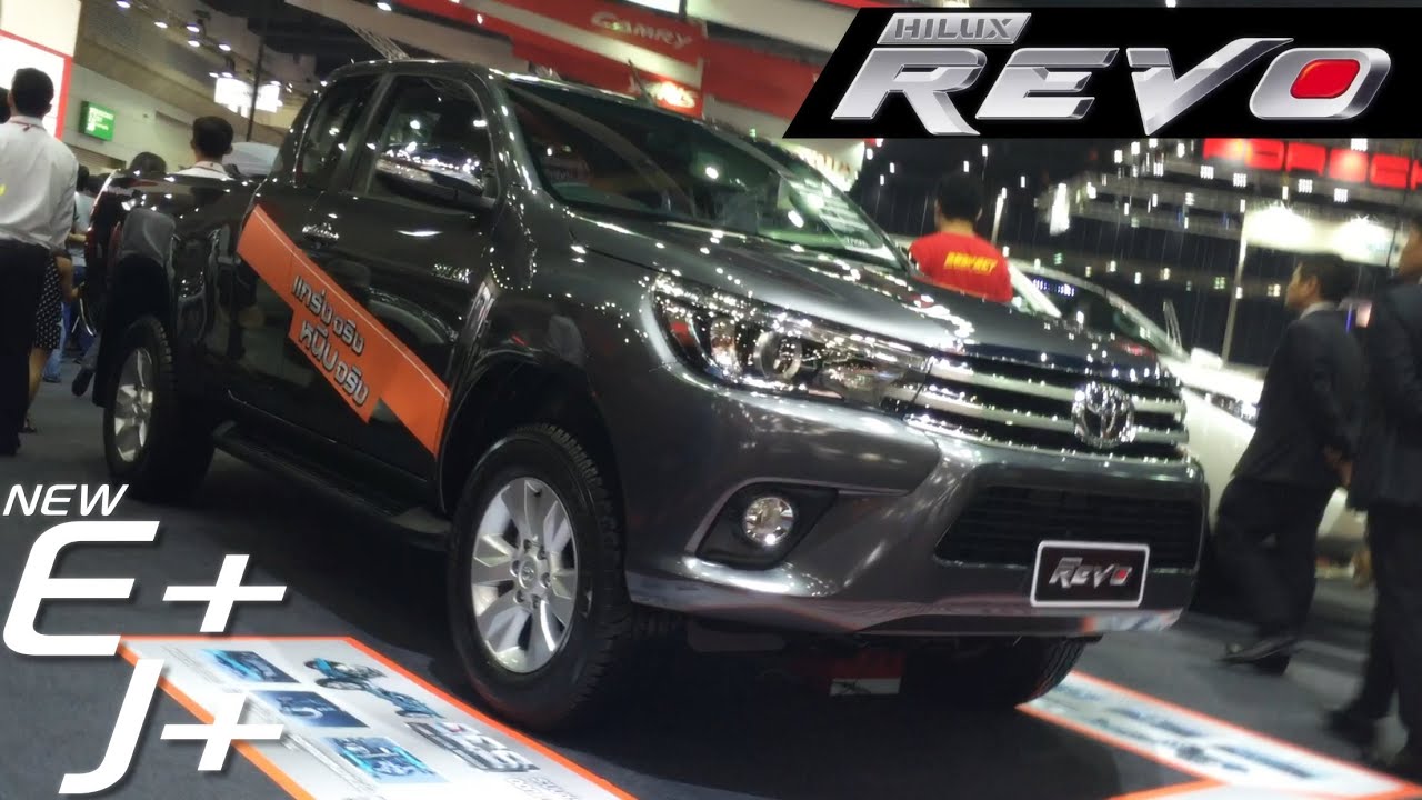 Toyota Hilux Revo | New E+ PreRunner and J+ - YouTube