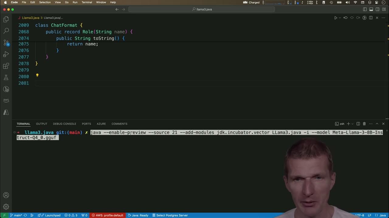 "No Dependencies" Java 21 / LLM / Llama3 Integration #java #coding #airhacks #llama #llm #genai ...