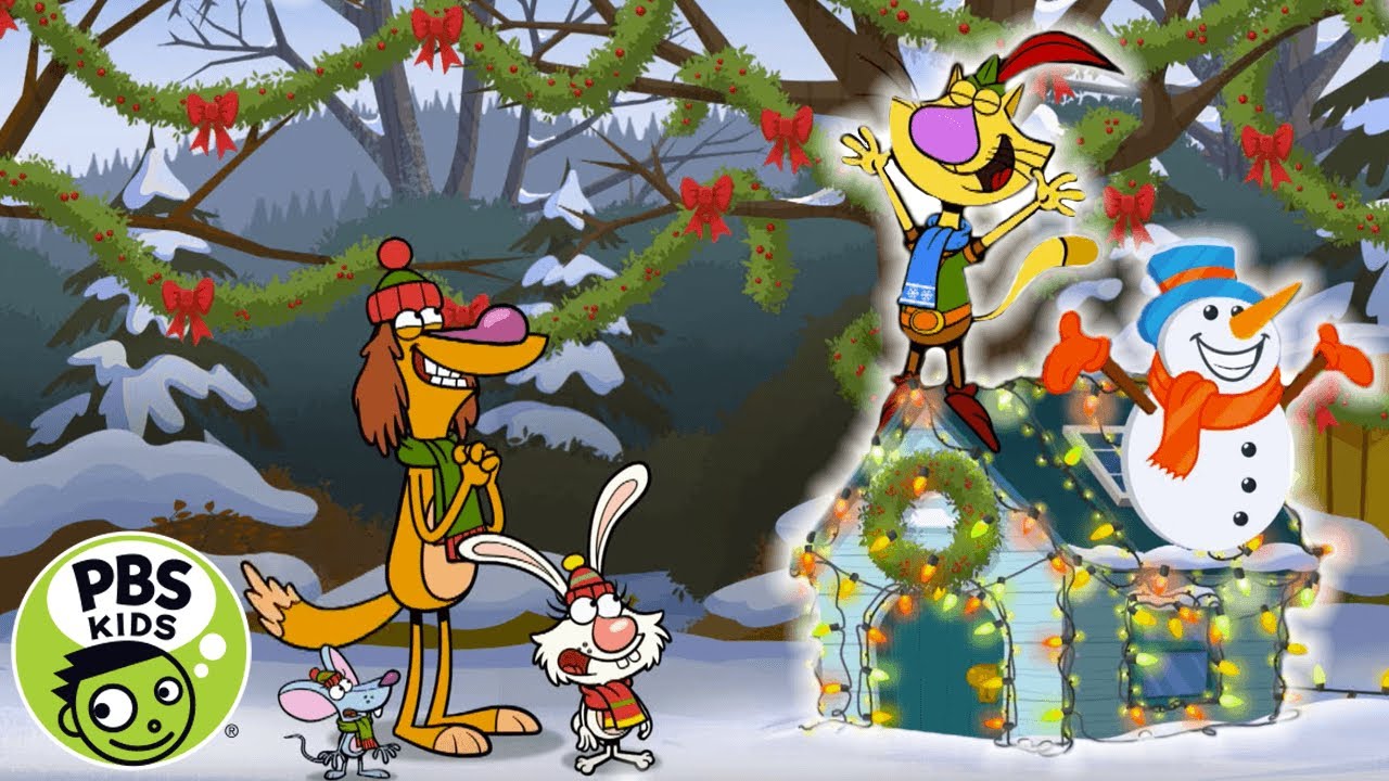 Nature Cat | 🎄⛄Christmas Decorations! | PBS KIDS - YouTube