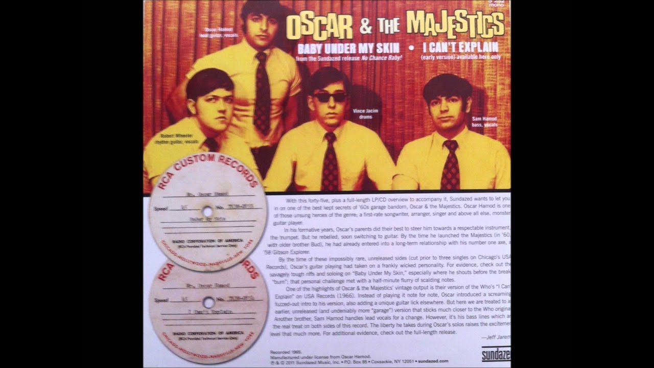 Oscar Hamod & the Majestics No chance baby - YouTube