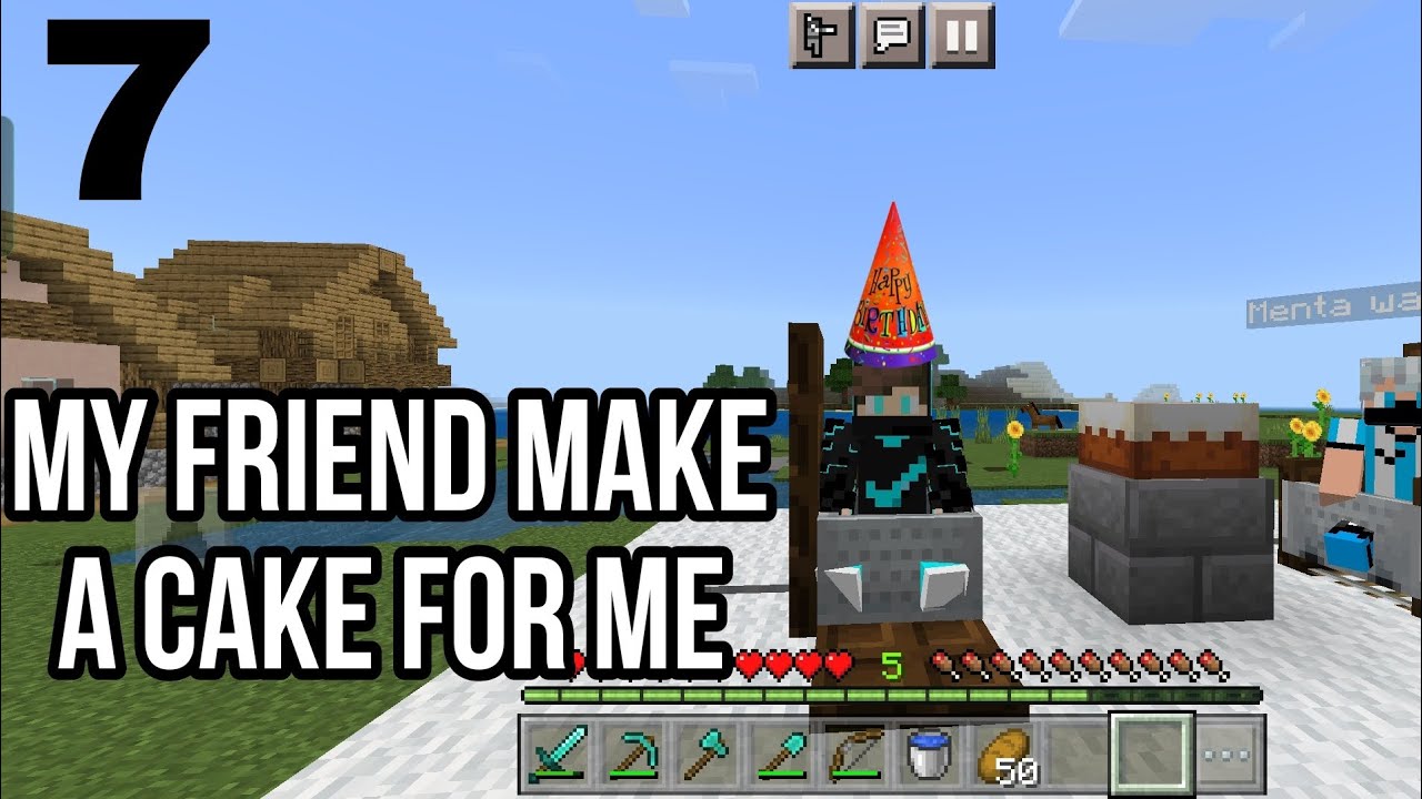 MY FRIEND SURPRISE ME ON MY BIRTHDAY WITH CAKE ROG SMP PART 7 - YouTube