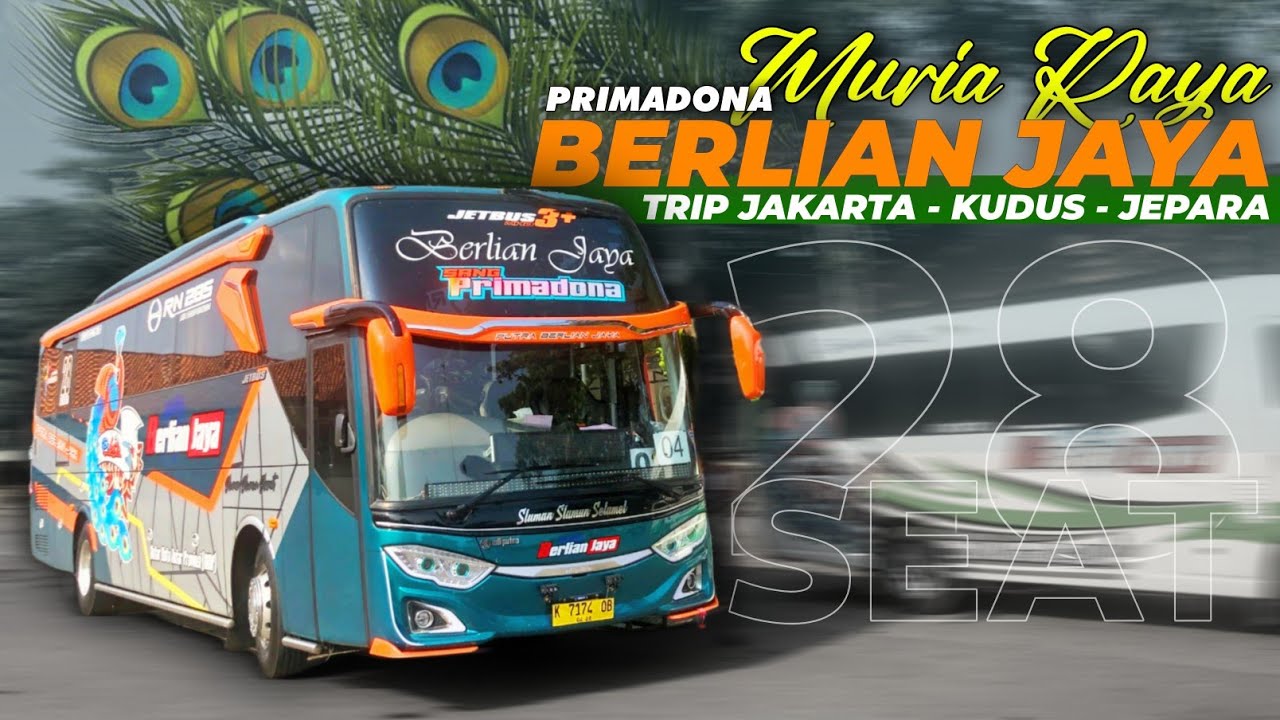 NAIK DAUN‼️🔥 BUS "PRIMADONA" MURIA RAYA‼️😍 - Trip Report Berlian Jaya ...