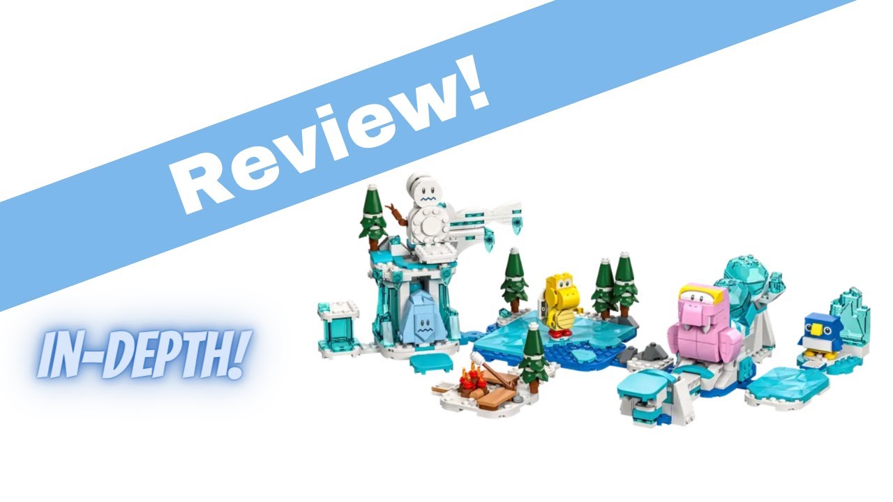 LEGO Super Mario Fliprus Snow Adventure Expansion Set (71417) Review ...