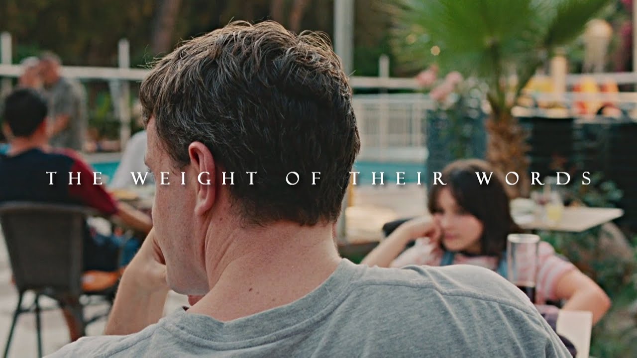 The weight of their words. - YouTube