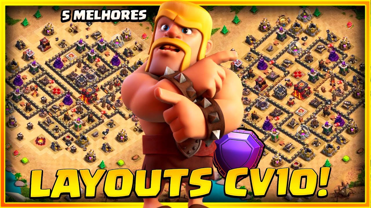 5 MELHORES LAYOUTS PARA CV10 GUERRA, FARM E PUSH ATUALIZADO 2022 ...