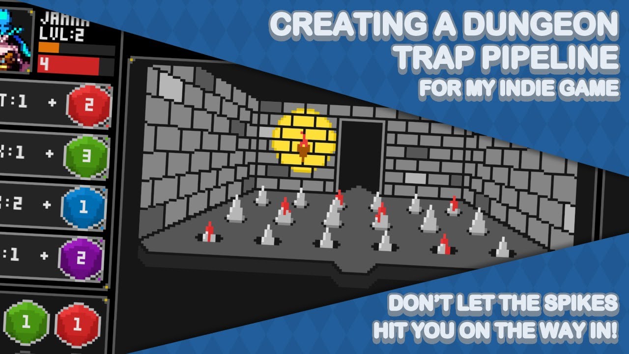 Creating a Room Trap Pipeline for my Indie Game | Devlog - YouTube