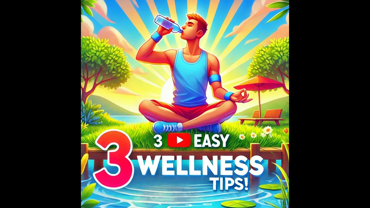 3 Easy Wellness Tips for a Happier Life! - YouTube