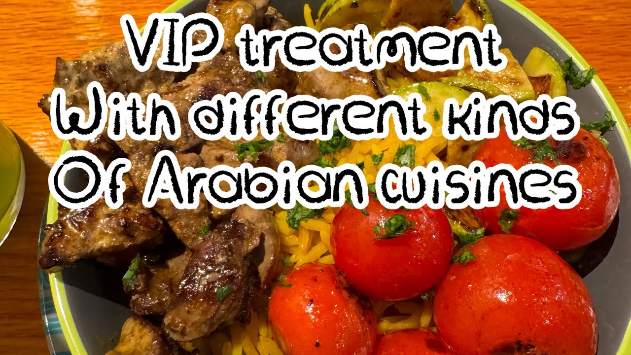 Let's experience VIP treatment with different foods - YouTube