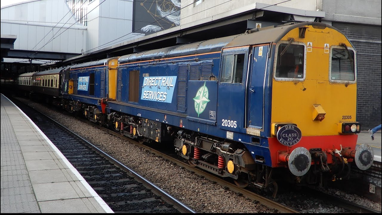The DRS Class 20 Farewell Tour | 18th January 2020 - YouTube