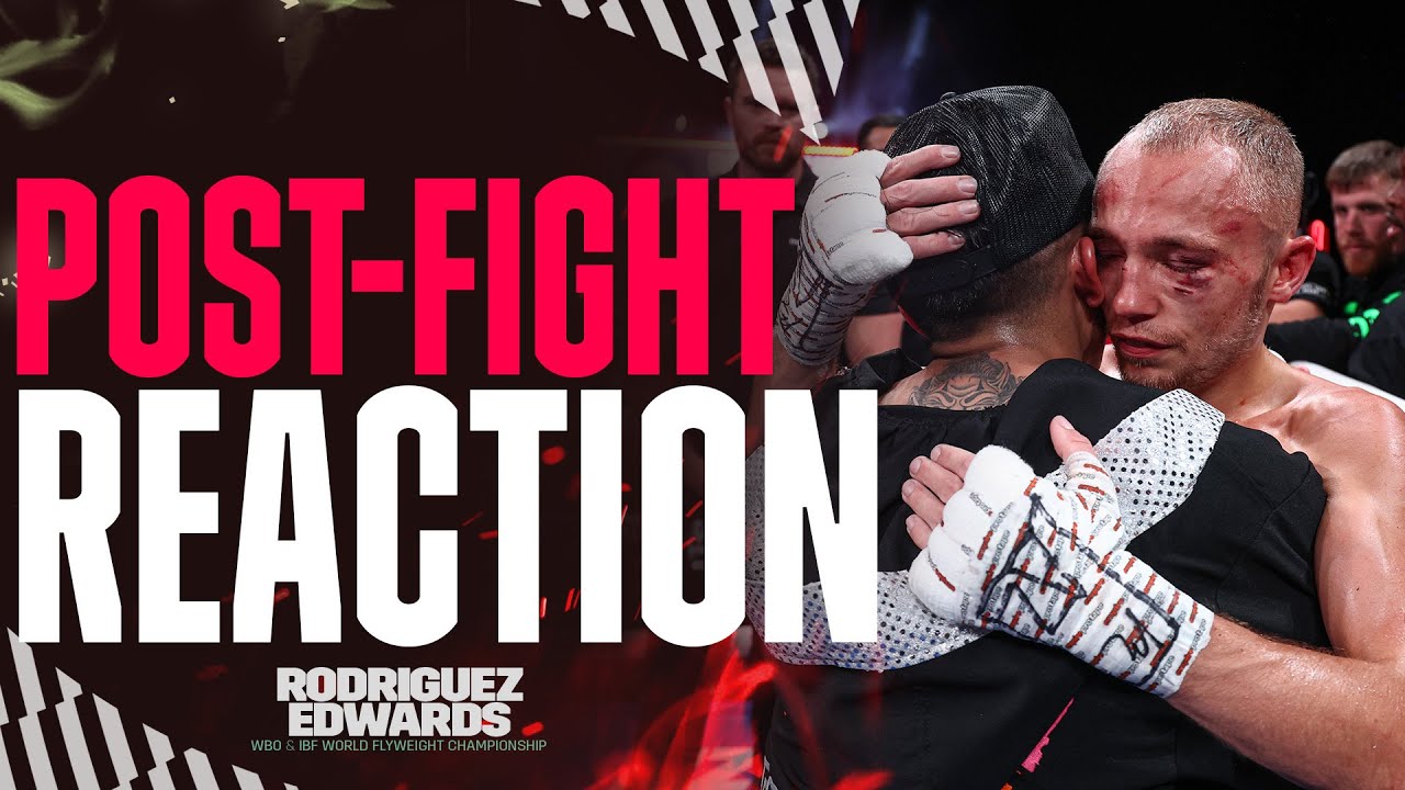 Bam Rodriguez, Sunny Edwards & Eddie Hearn React To Epic Fight - YouTube
